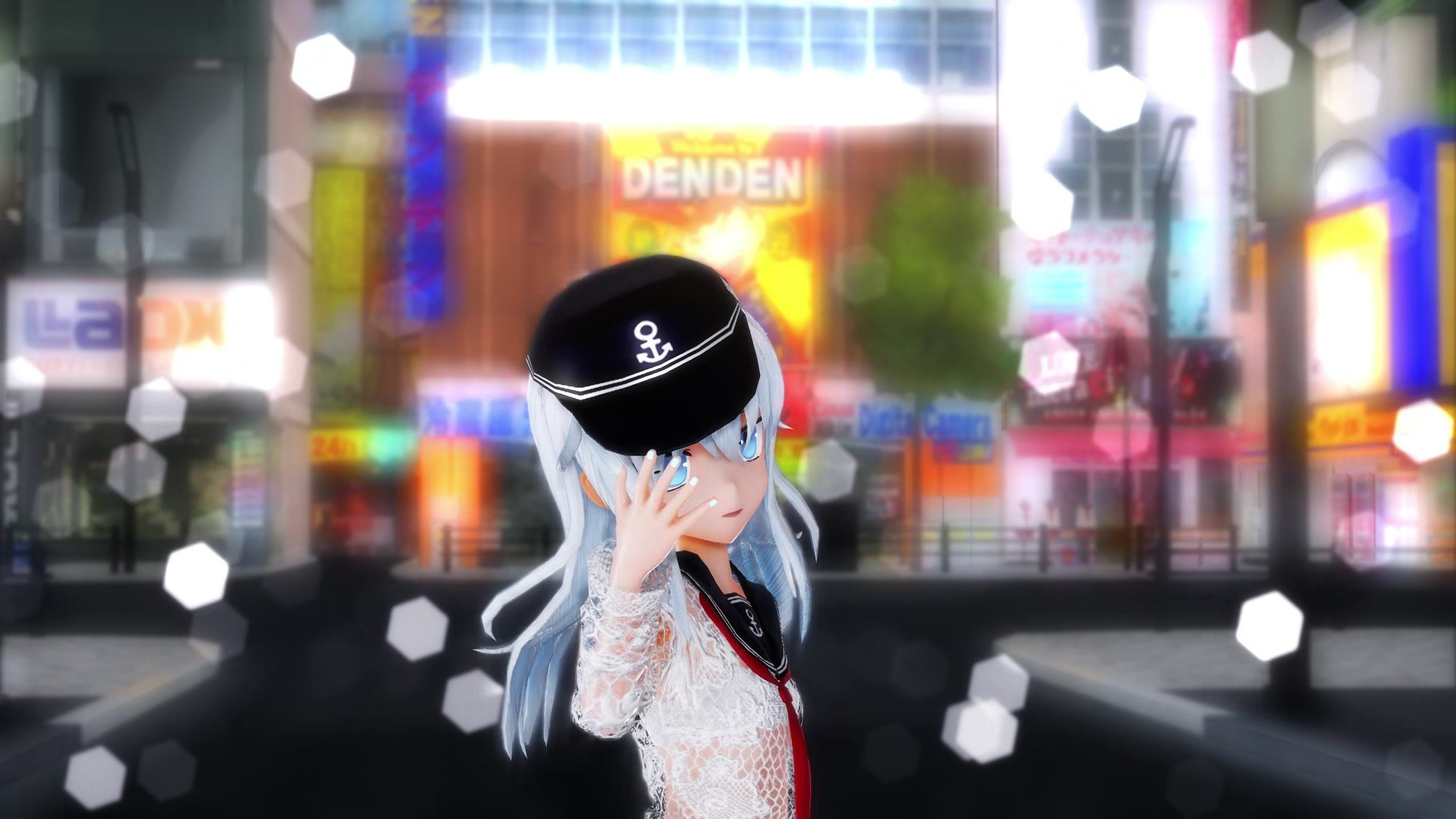 (Ray-MMD) Kancolle Hibiki Tokyo Shandy Rendezvous