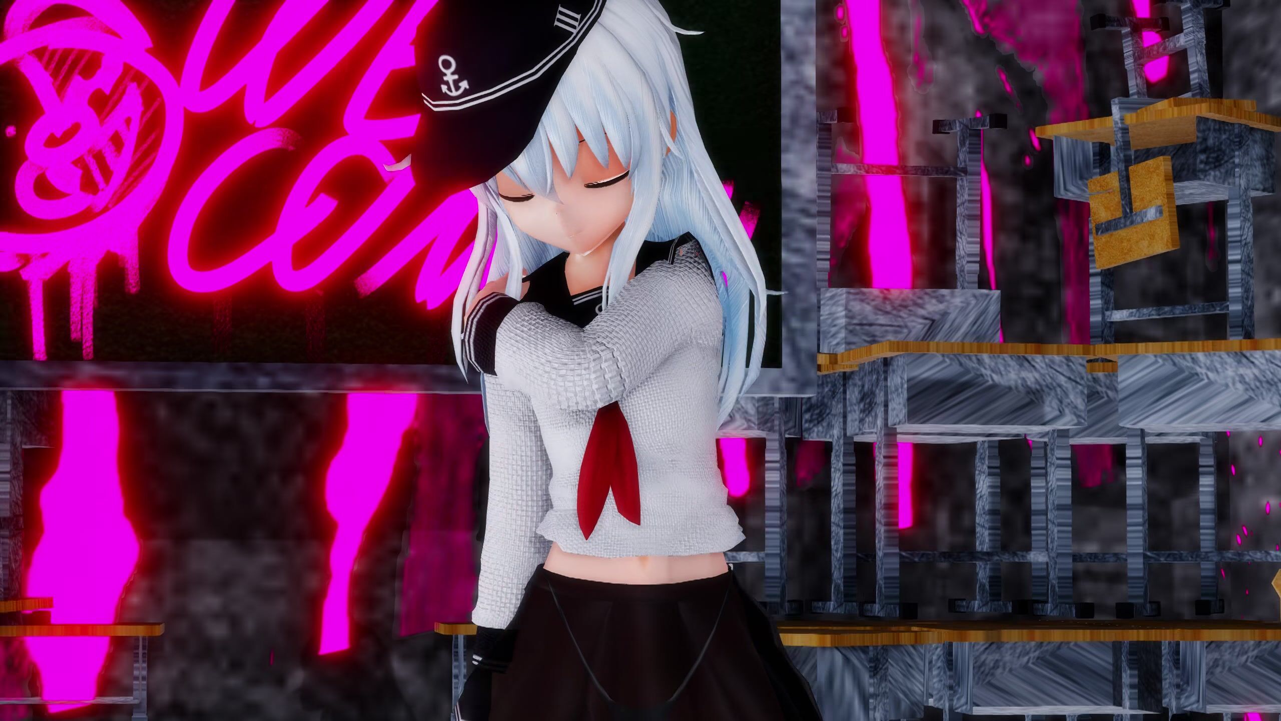 (Ray-mmd) Hibiki Undead