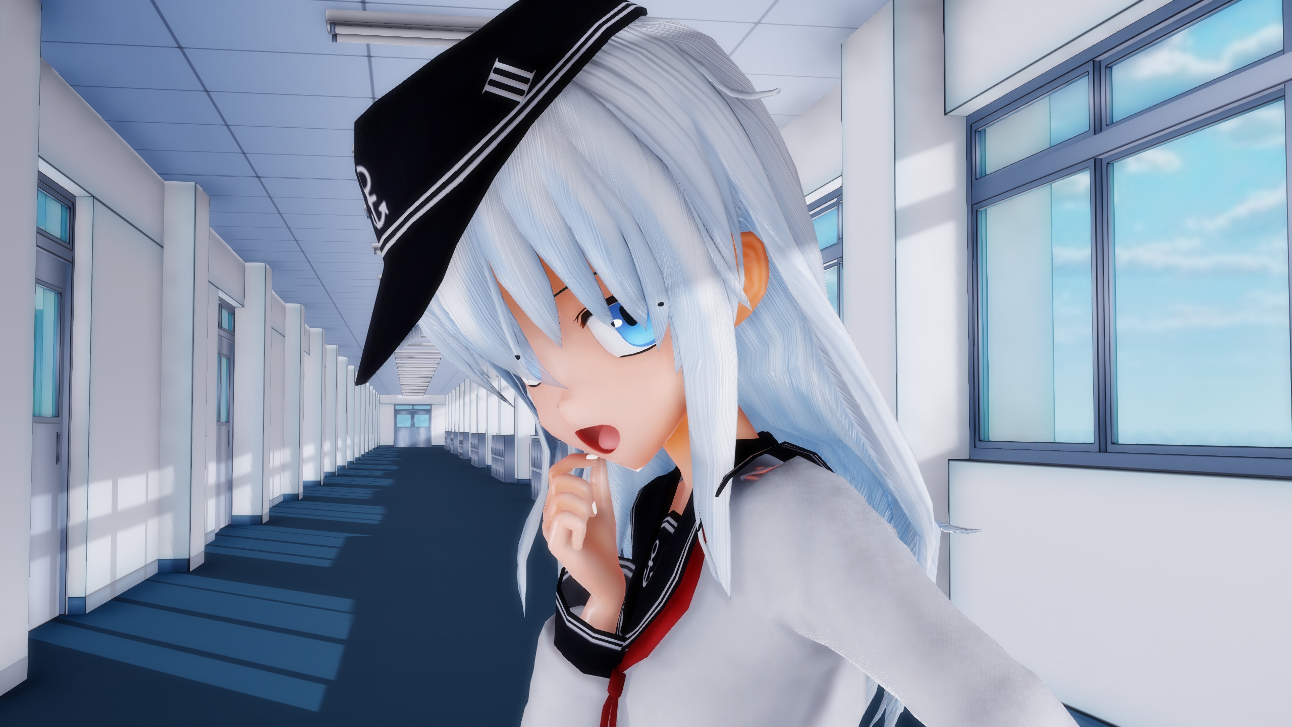 (Ray-MMD) Hibiki Rumor Police Piccadilly