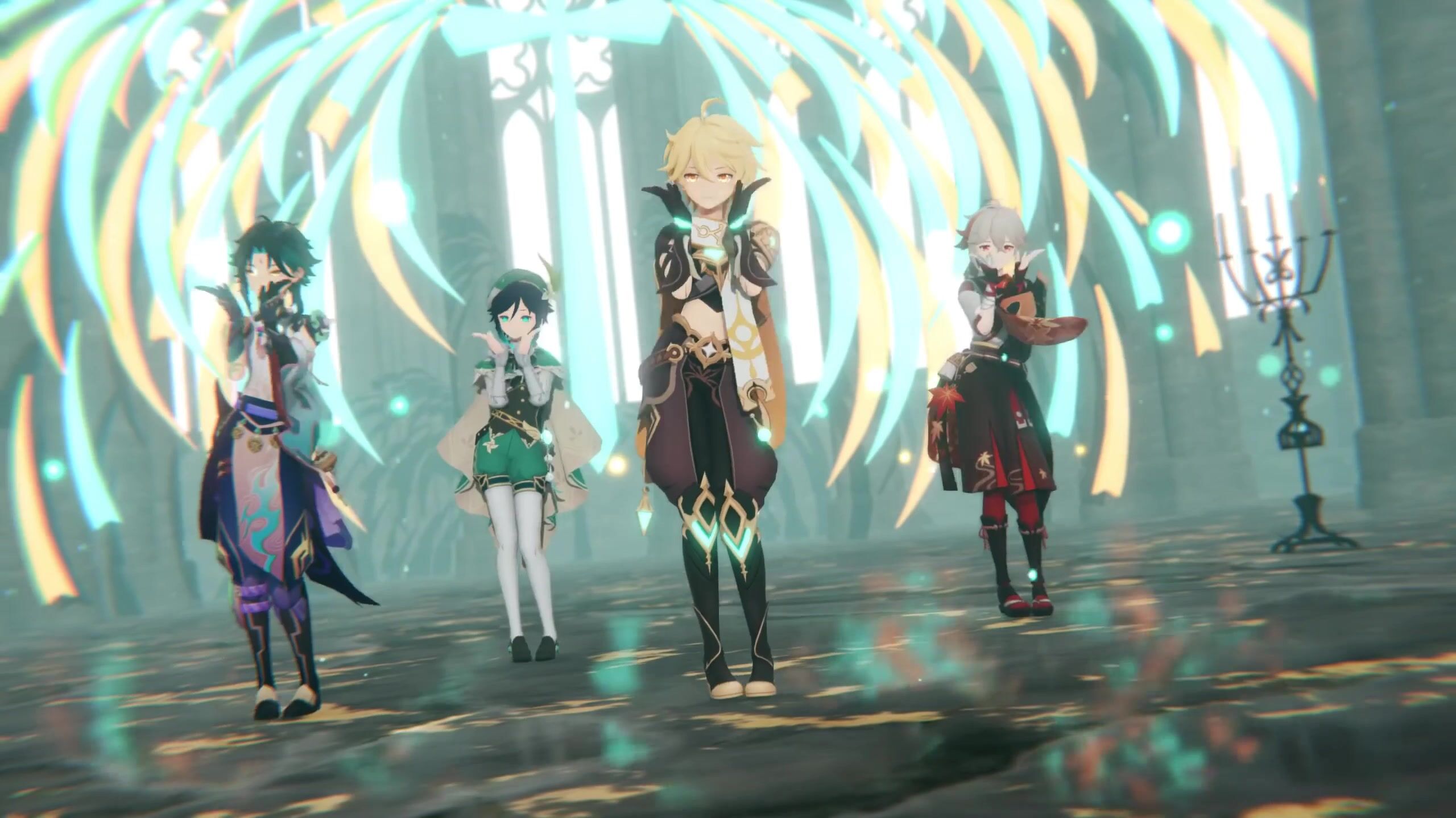 【MMD Genshin Impact】 MORE 【4NEMO feat. Lumine】